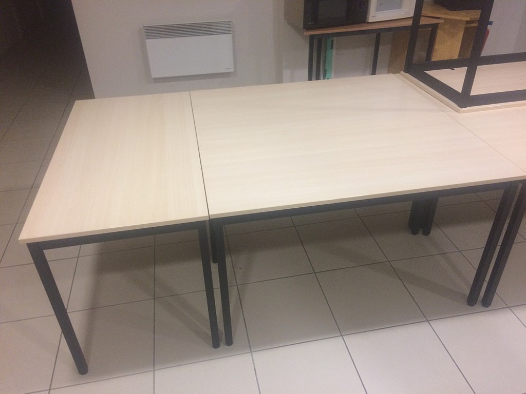 table multi usage 1200x600 pour salle de conférence, bureau, cantine ...