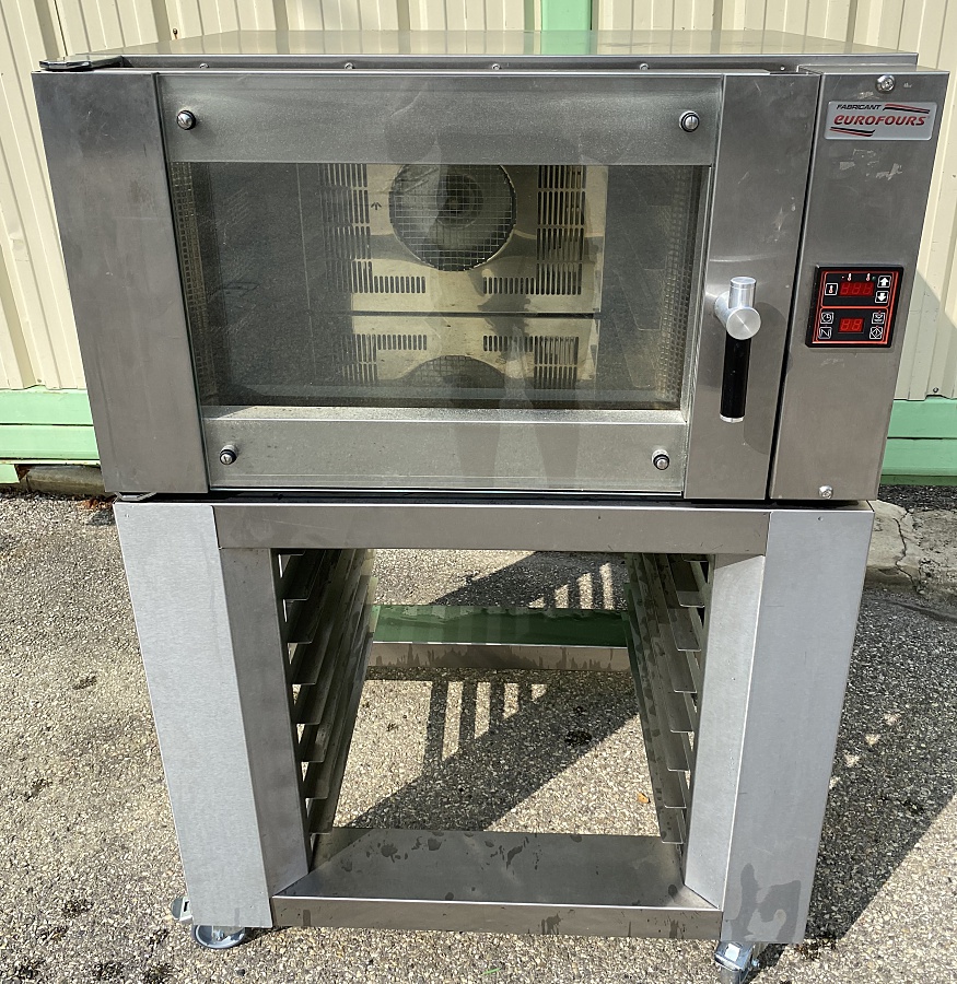 Four 4 niveaux 400/600 - Four ventilé - EUROFOURS - Sur socle - Avec ...
