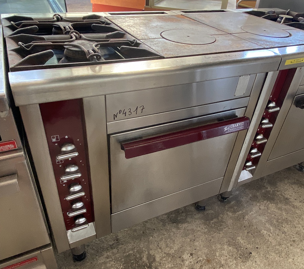 piano de cuisson - piano 2 feux 2 plaques 2 feux - fourneau ...